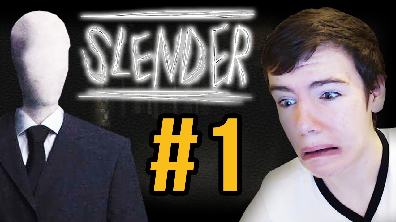 SLENDER MAN! - Slender: Let's Play (w/ Facecam) - Part 1 - YouTube