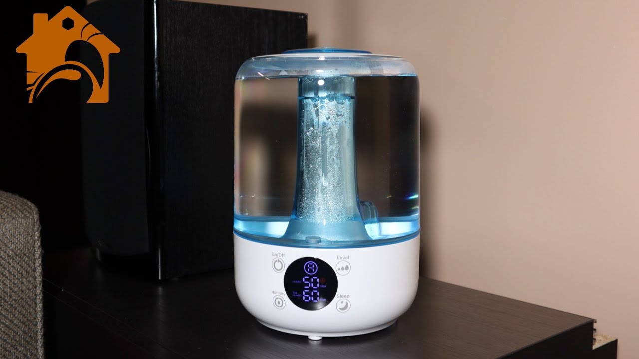 Hilife Humidifiers for Bedroom - YouTube
