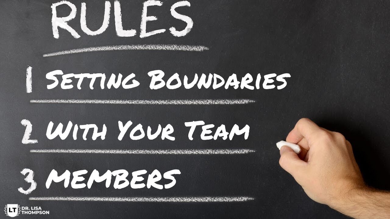 Should You Set Boundaries for Your Team Members? - YouTube