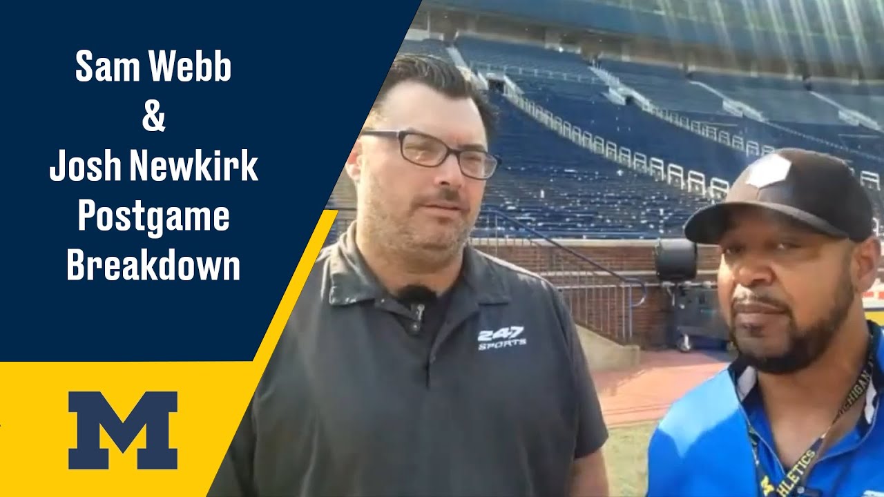 Sam Webb on U-M run game: Did what you're supposed to do to Arkansas ...