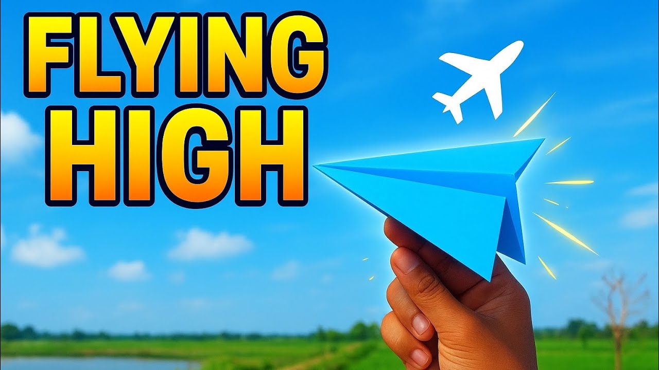 How To Make a PAPER AIRPLANE EASY | TRIANGLE PLANE | Best paper ...