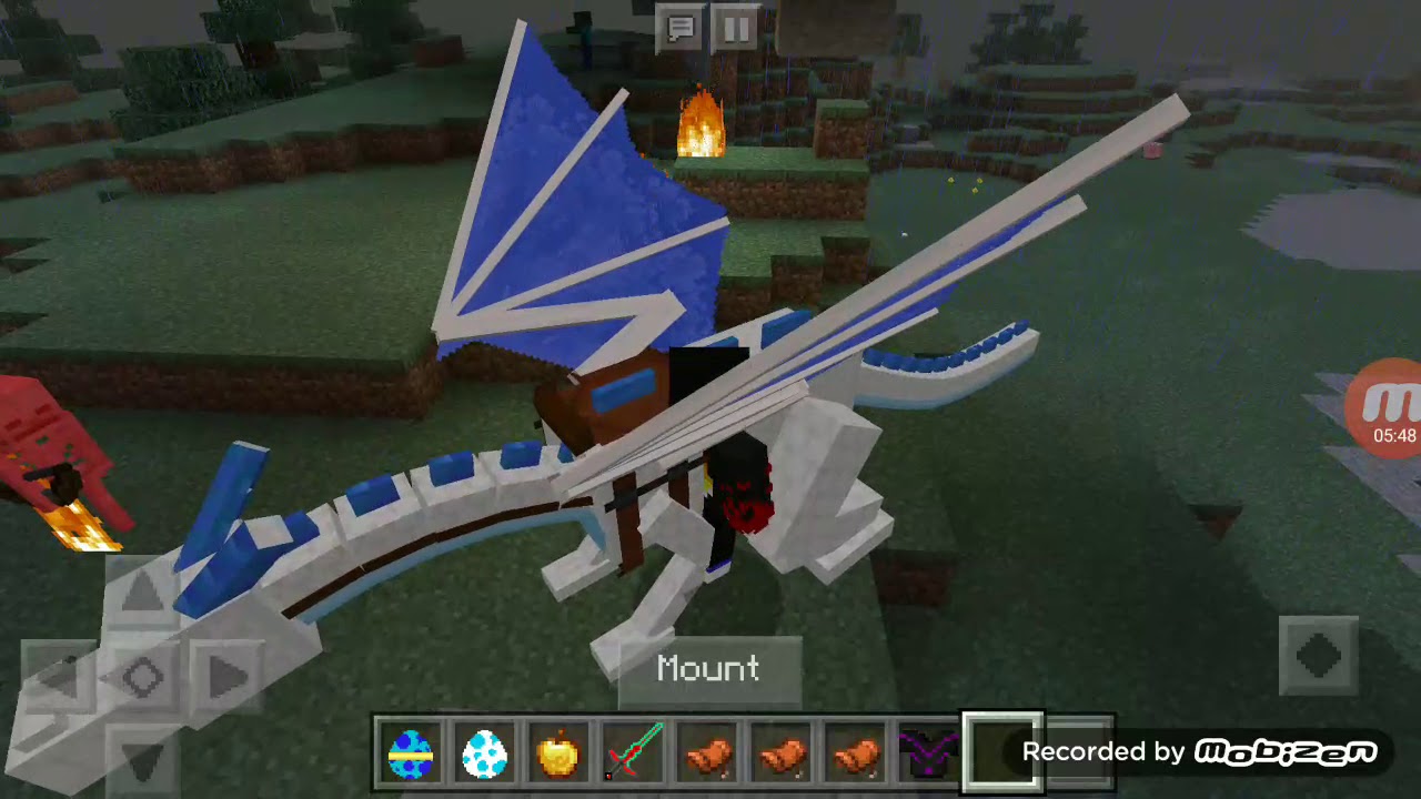 cách mod rồng trong Minecraft - YouTube