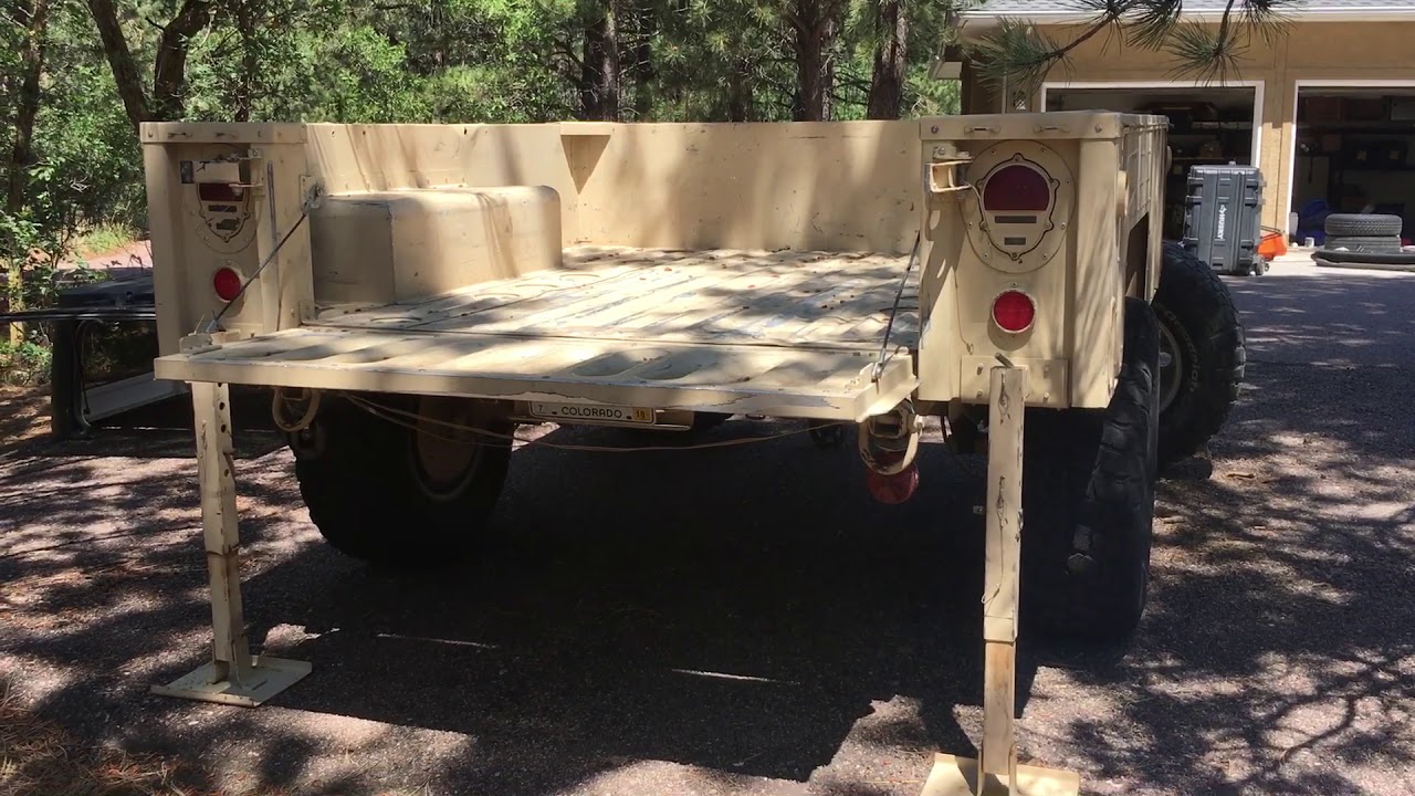 M1101 Trailer walk around - YouTube
