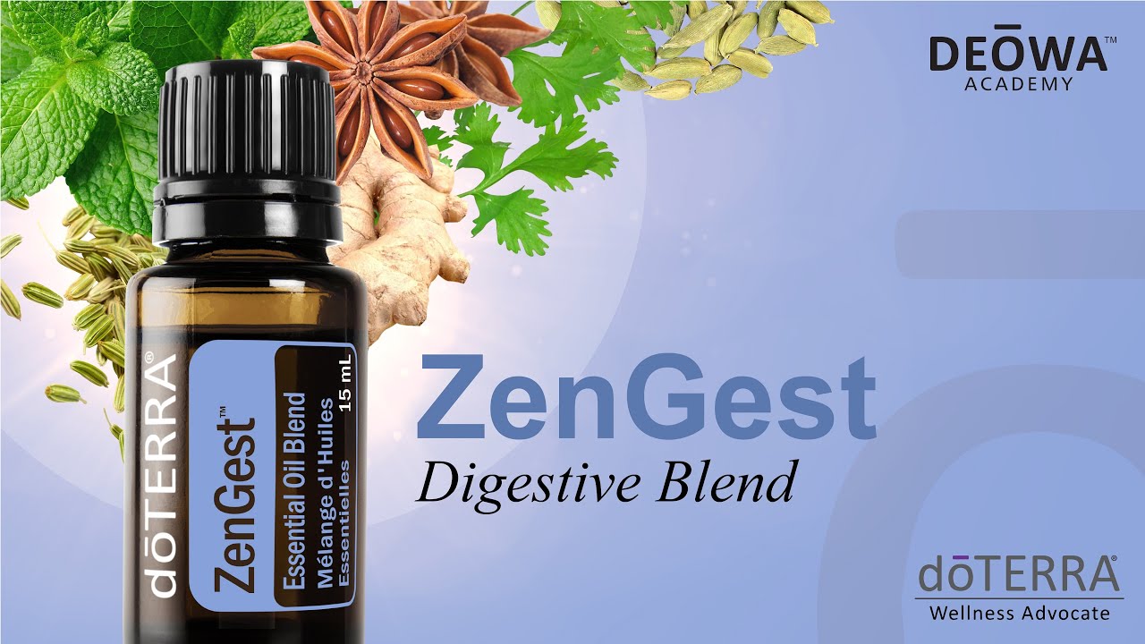 doTERRA ZenGest Essential Oil Blend-DEOWA Academy Group - YouTube