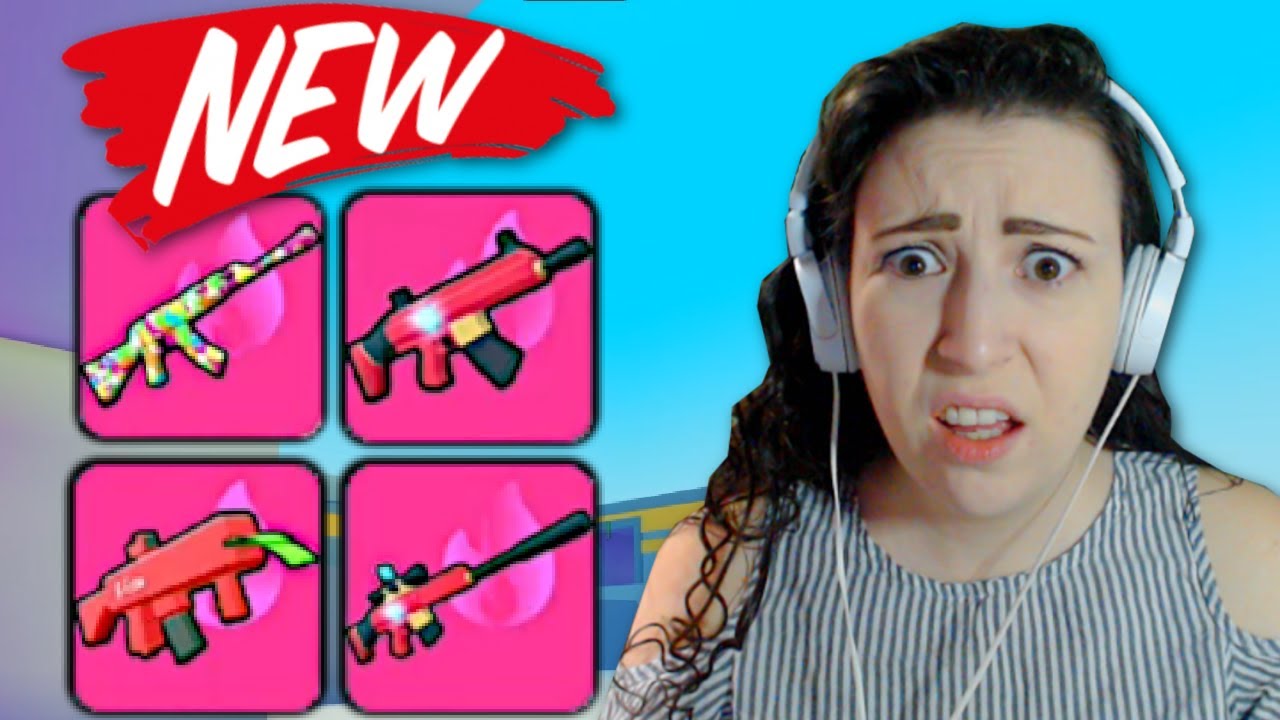 Four *NEW* Guns - UPDATE to Roblox BIG PAINTBALL!! - YouTube