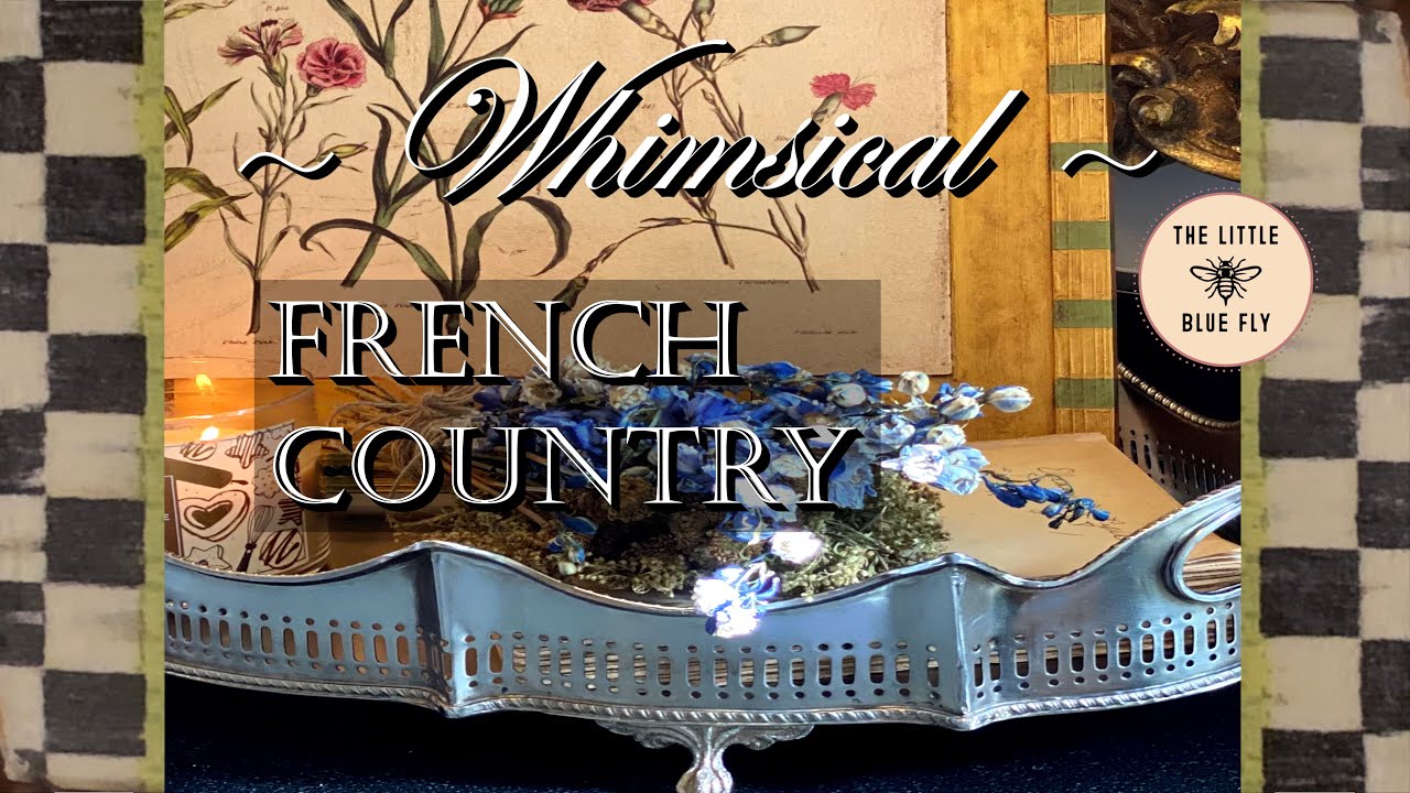 *Whimsical* French Country Style Painting | How to Antique Wood with ...