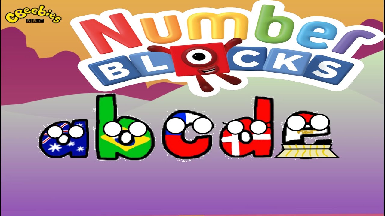 NumberBlocks Intro but Country Alphabet Blocks Theme Song ...