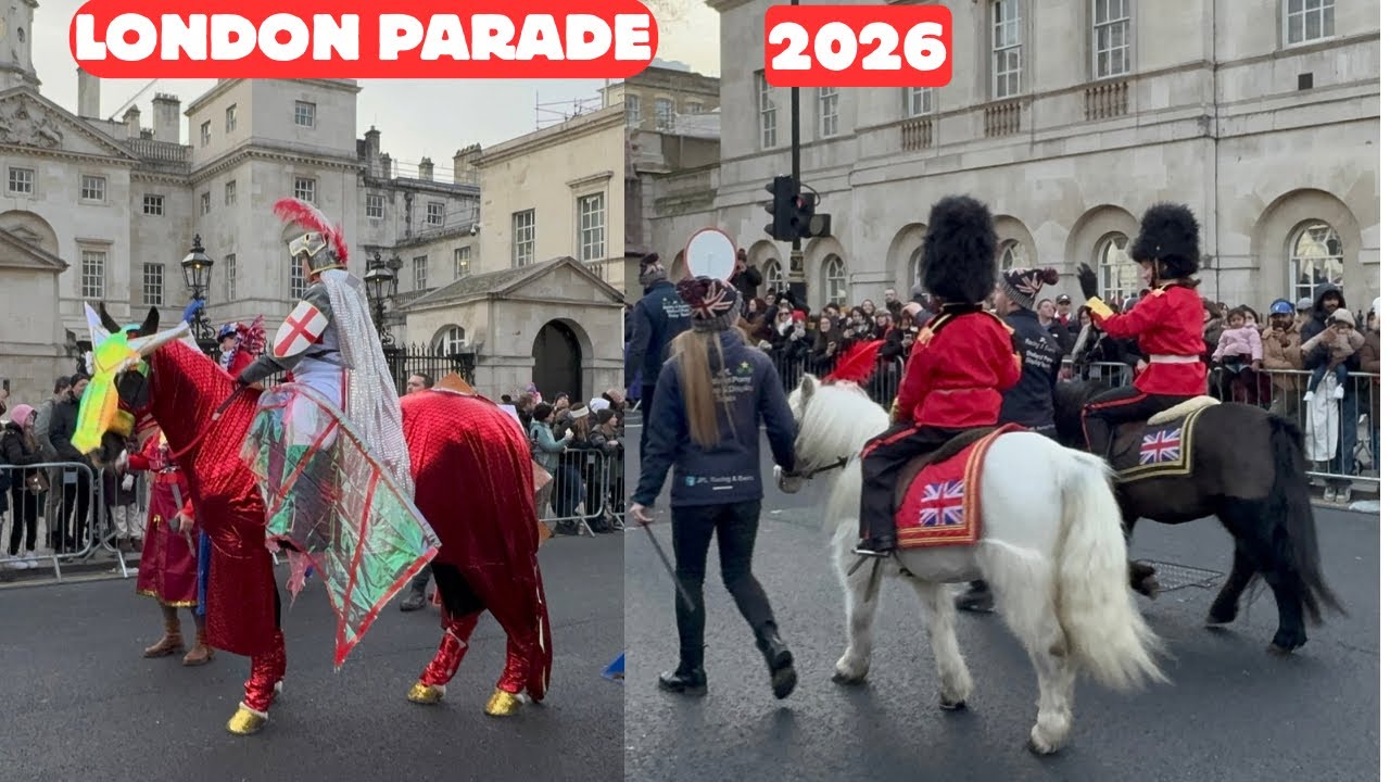 🥰A Huge New Year Celebration 🎉 at the London Parade 2026 - YouTube