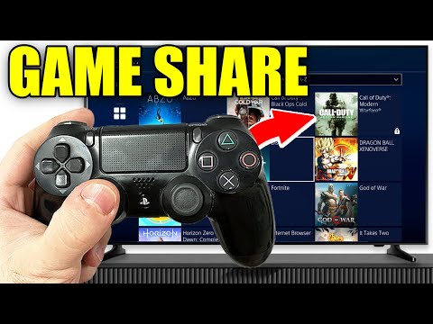 How To Game Share On PS4 - Easy Guide