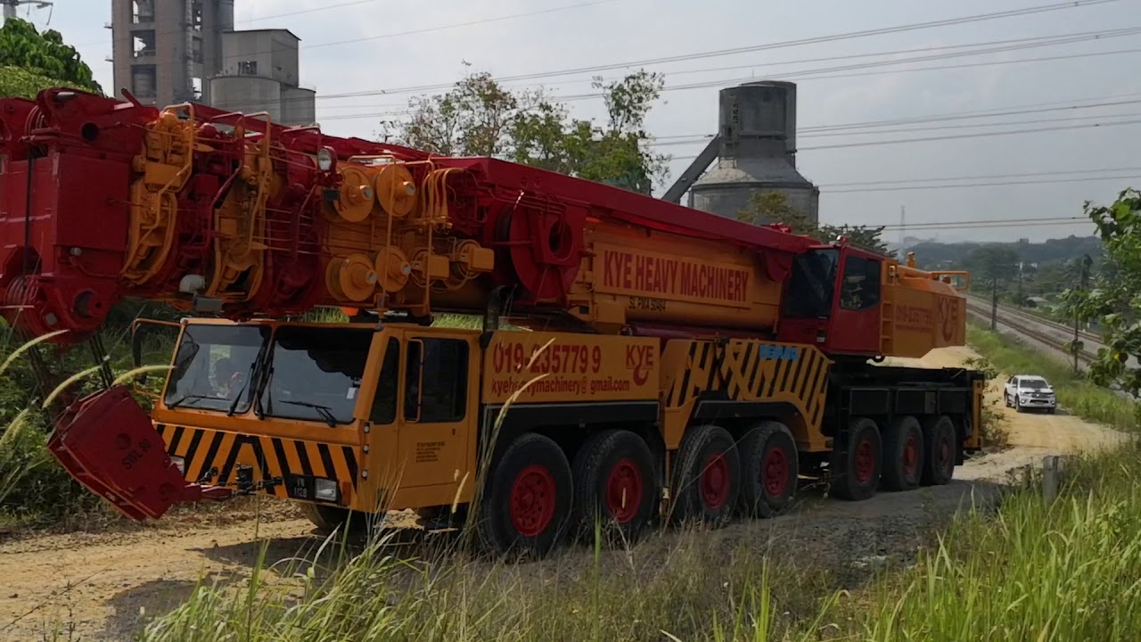 AKSI DEMAG AC1200 CLIMB THE HILL WAY - YouTube