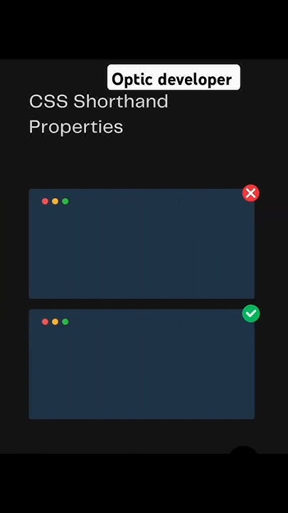Master CSS Shorthand ! 🚀 Border, Background, Font & Margin Explained | Web Design Tips #shorts # ...