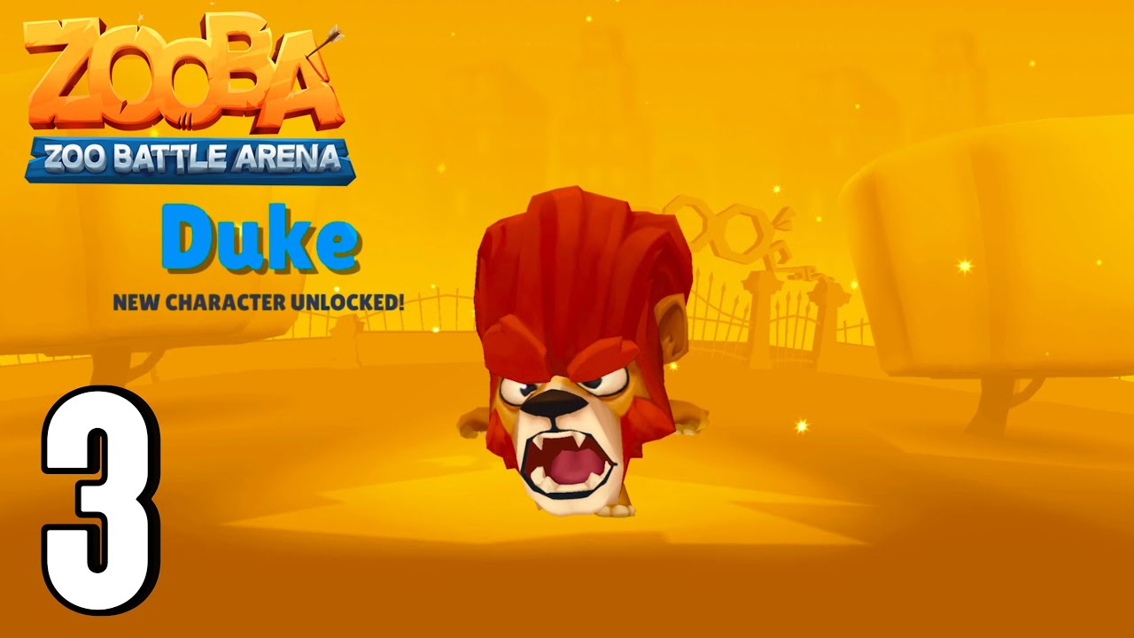 Zooba Zoo Battle Arena Unlocked New Character Duke Gameplay Walkthrough ...