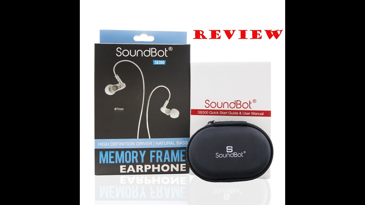 Soundbot SB300 Memory Frame Headphones Review - YouTube