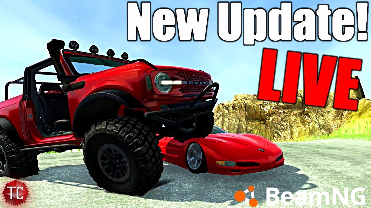 BeamNG.Drive LIVE: NEW UPDATE, MULTIPLAYER CRASHING, NEW VEHICLES ...