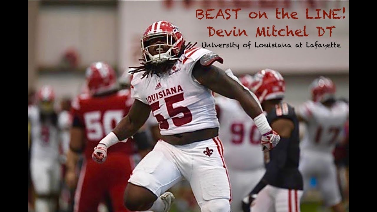 BEST DEFENSIVE TACKLE DRILLS | Devin Mitchell DT ULL - YouTube