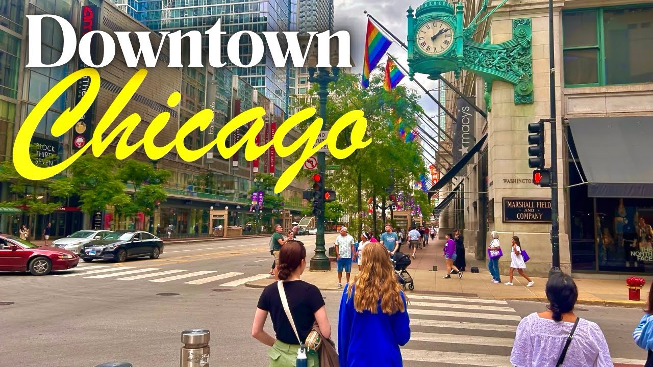 [4K] Chicago, IL 🇺🇸 Walking Tour | Downtown 2024 | State Street ...