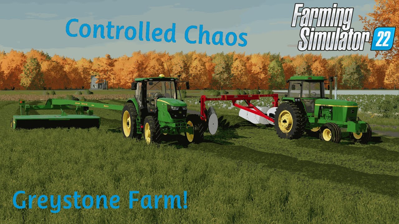 BRAND NEW US MAP!!! | Graystone Farm - Controlled Chaos | Farming ...