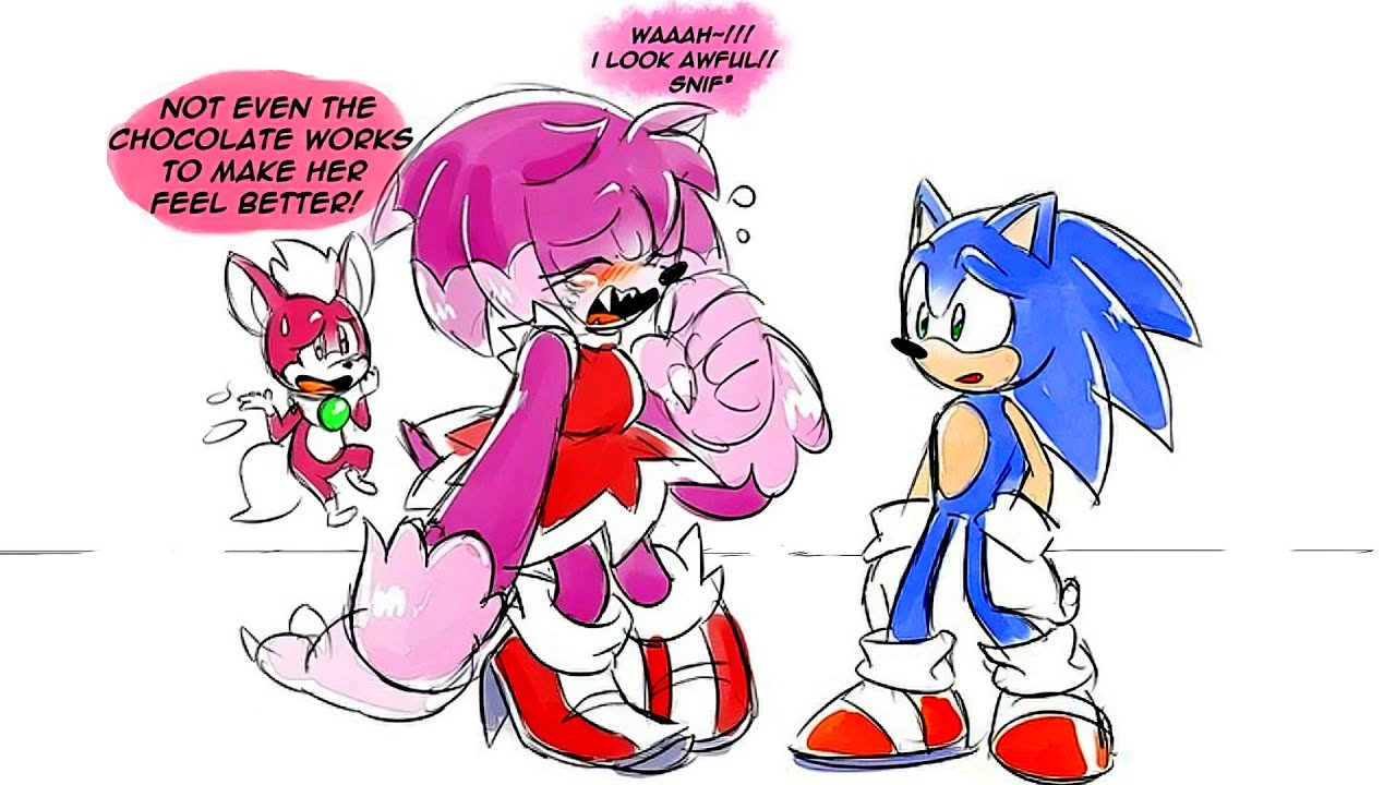 Sonic Finds Werehog Amy?! - Halloween Sonic Comic Dub Comp - YouTube
