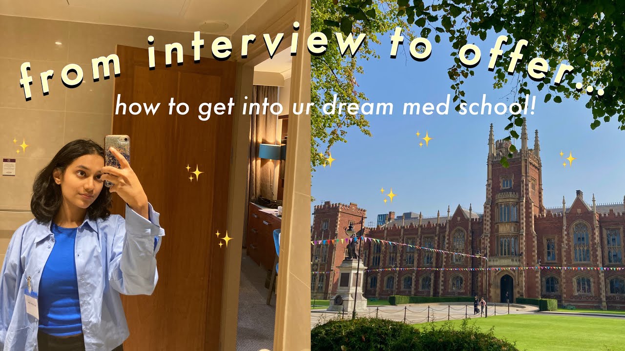 how to do well in MED SCHOOL INTERVIEWS! tips + mock questions! - YouTube
