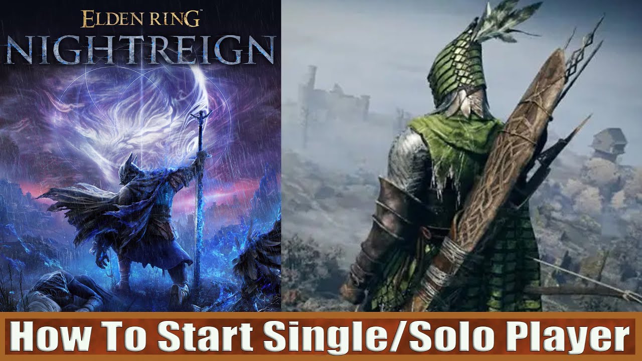 How To Start Single/Solo Player: Elden Ring Nightreign - YouTube