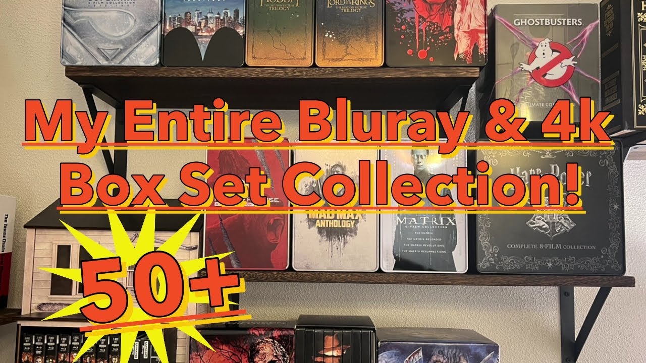 My Entire Bluray & 4K UHD Box Set Collection! - YouTube