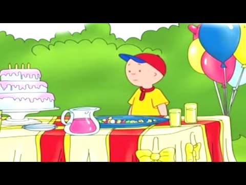 Caillou Türkçe HD - Caillou ve Doğum Günü Partisi | kayu cizgi filmi | çizgi filmleri çocuklar