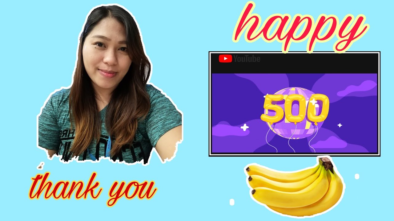 happy 500 bananas🎉 | biarzTV - YouTube