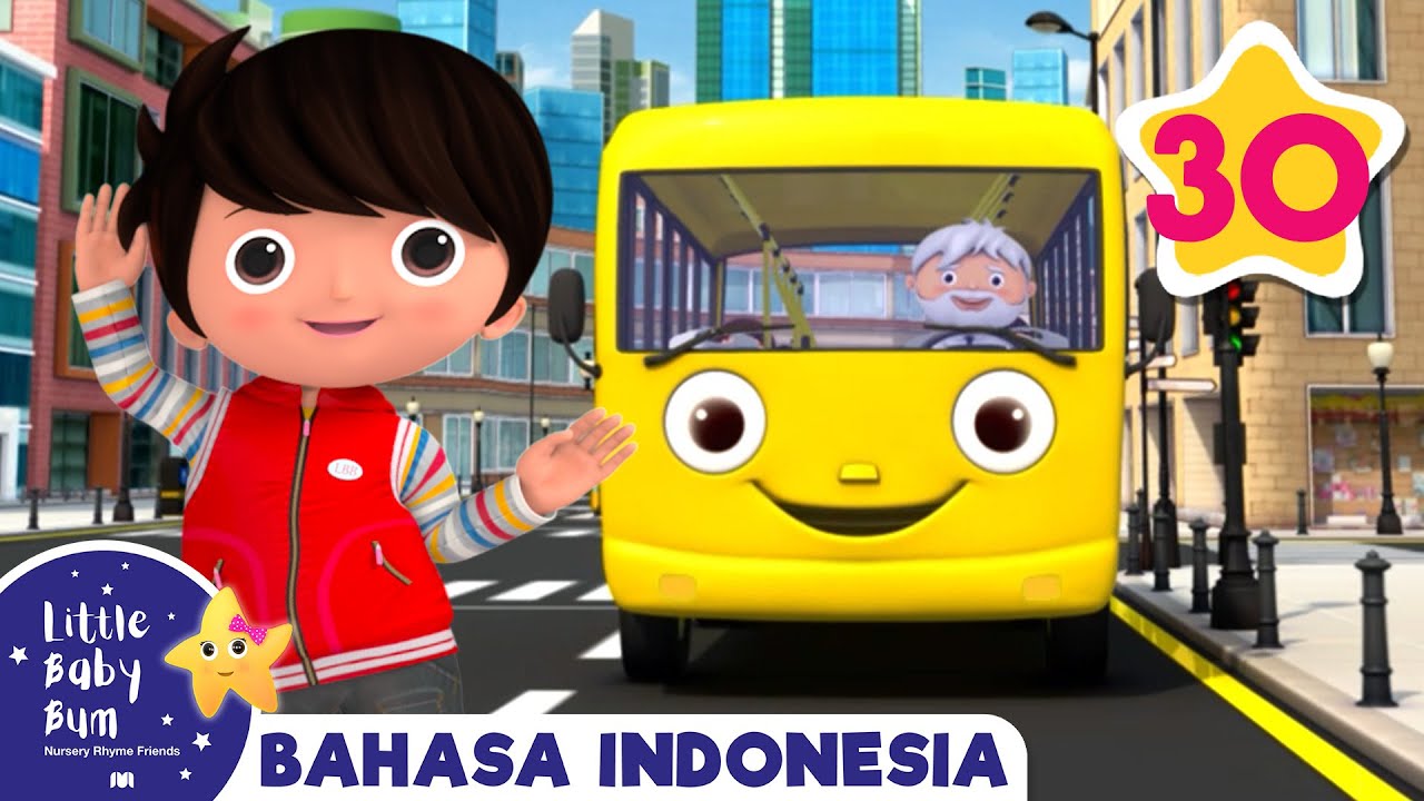 Roda-Roda Bis Butuh Bantuan! | Little Baby Bum | Koleksi Lagu Anak🎶 ...