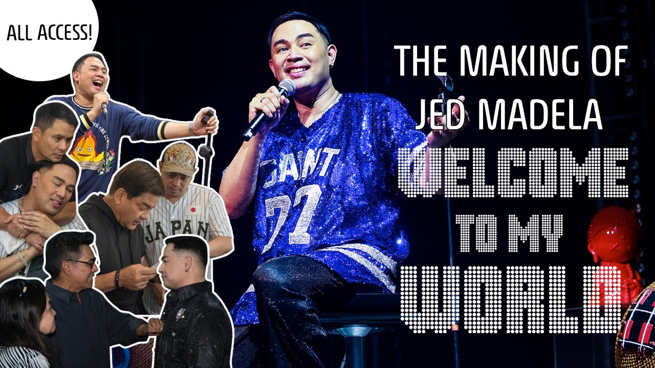 THE MAKING OF JED MADELA - WELCOME TO MY WORLD CONCERT | ALL ACCESS ...