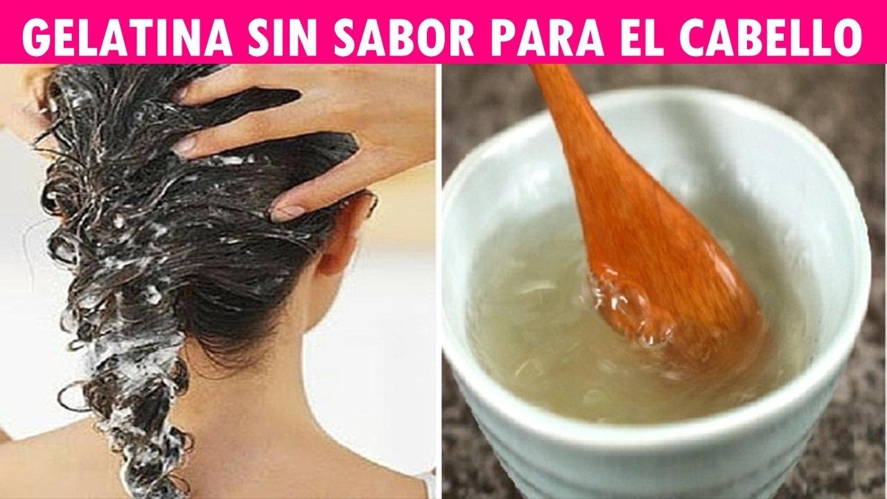 Tratamiento De Gelatina Sin Sabor Para El Cabello