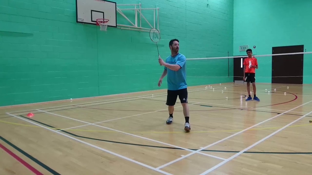 How to do a backhand clear & Movement (TUTORIAL) - YouTube