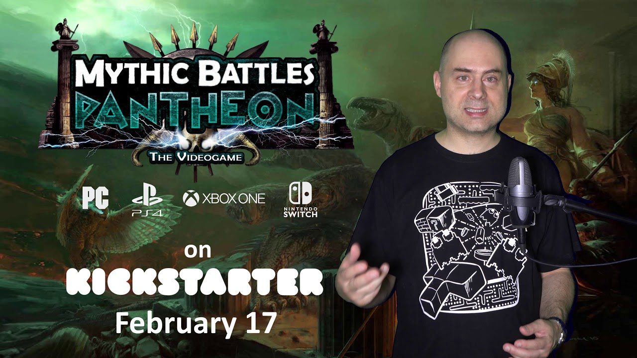 "Mythic Battles: Pantheon" Kickstarter campaign announcement - Now live ...