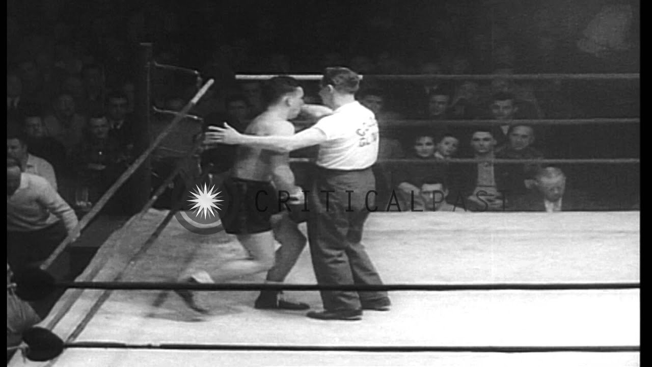 Spectators cheer the boxers in the Golden Gloves sub-novice ...