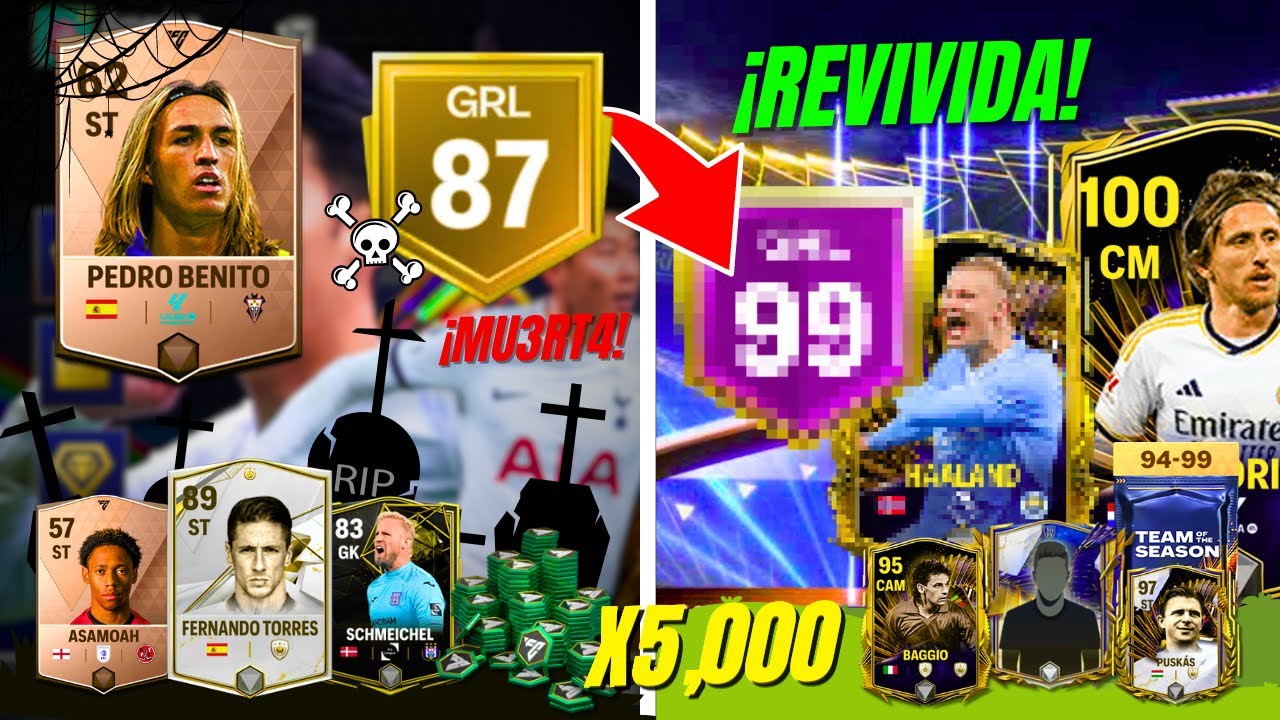 😁 REVIVI UNA CUENTA ABANDONADA DE FC MOBILE!! - PASAMOS DE ESTO A ESTO ...