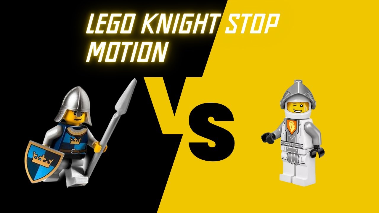 Lego Knight battle Stop Motion - YouTube