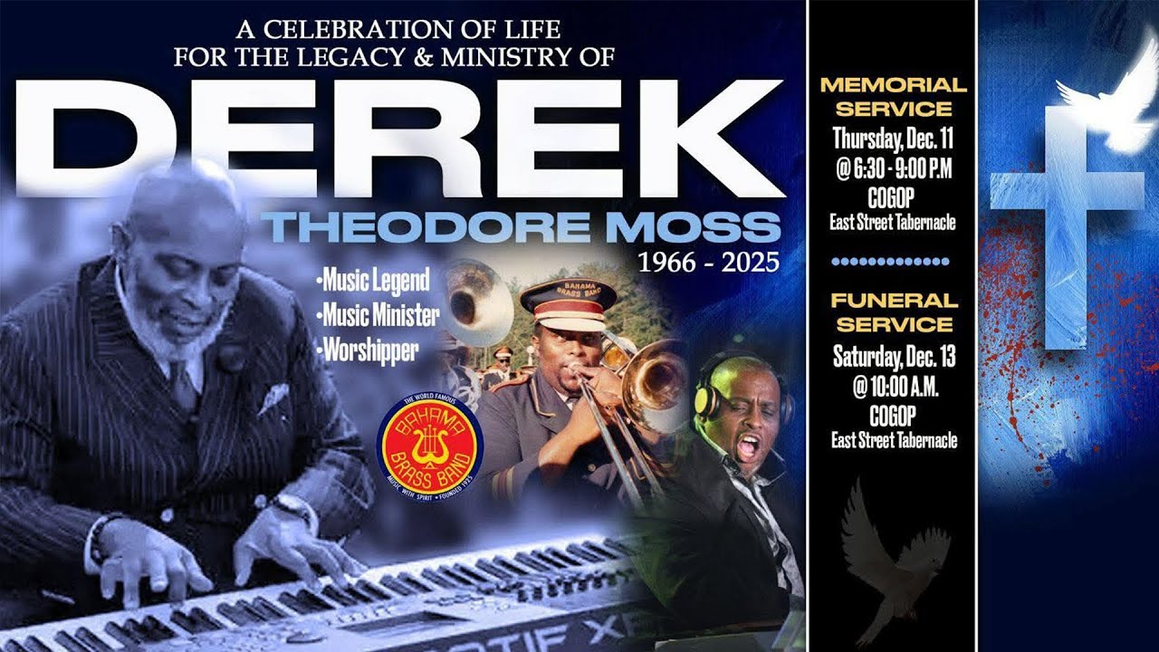 Celebrating the Life & Legacy of Derek Theodore Moss | Memorial - YouTube