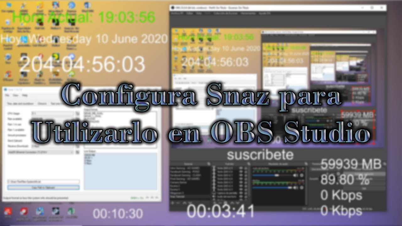 Como configurar Snaz para usarlo en OBS Studio 2020 - YouTube