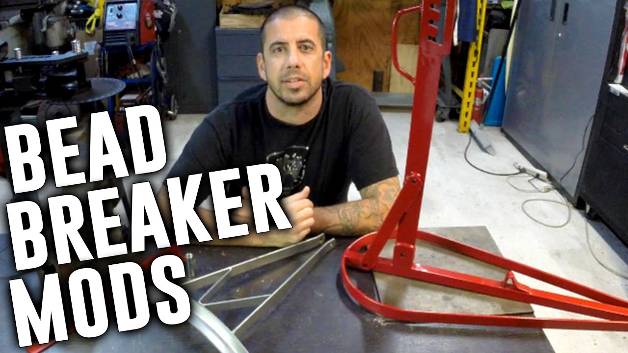 Harbor Freight Bead Breaker Modifications - YouTube