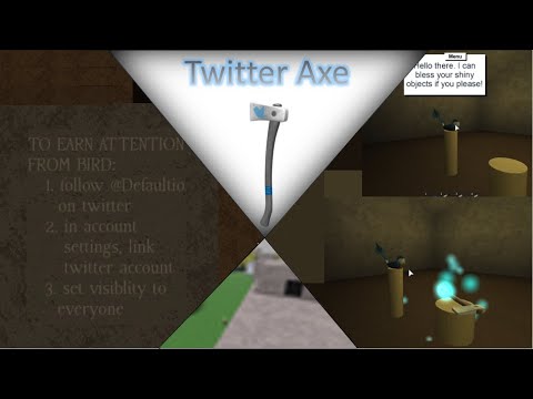 🐦 How To Get The Twitter Axe (Bird Axe) 🐦 | Lumber Tycoon 2 | Roblox ...