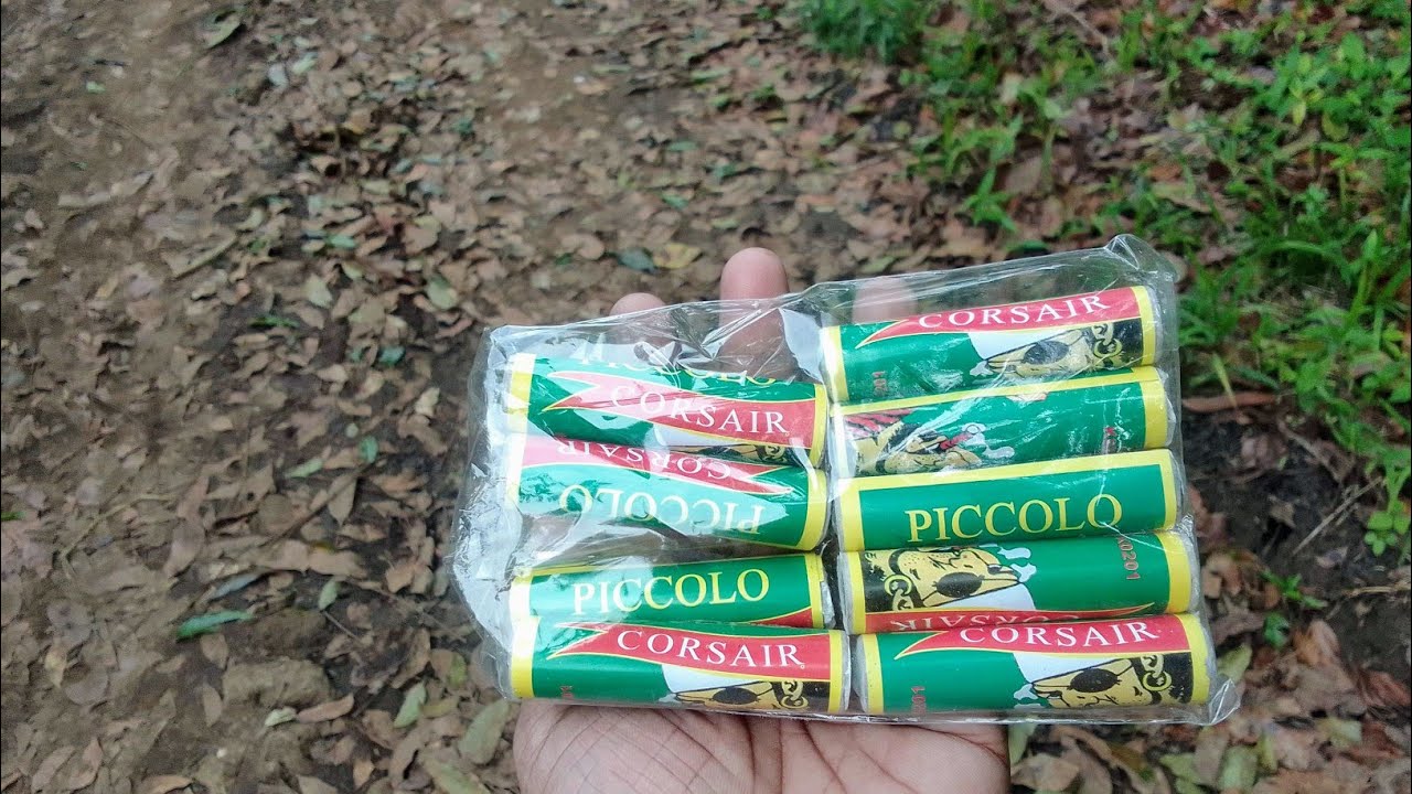 piccolo testing basic fire cracker - YouTube