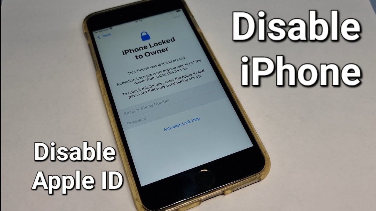 Apple Lock To Owner!! Bypass Disable Apple ID Any iPhone/iPad without ...