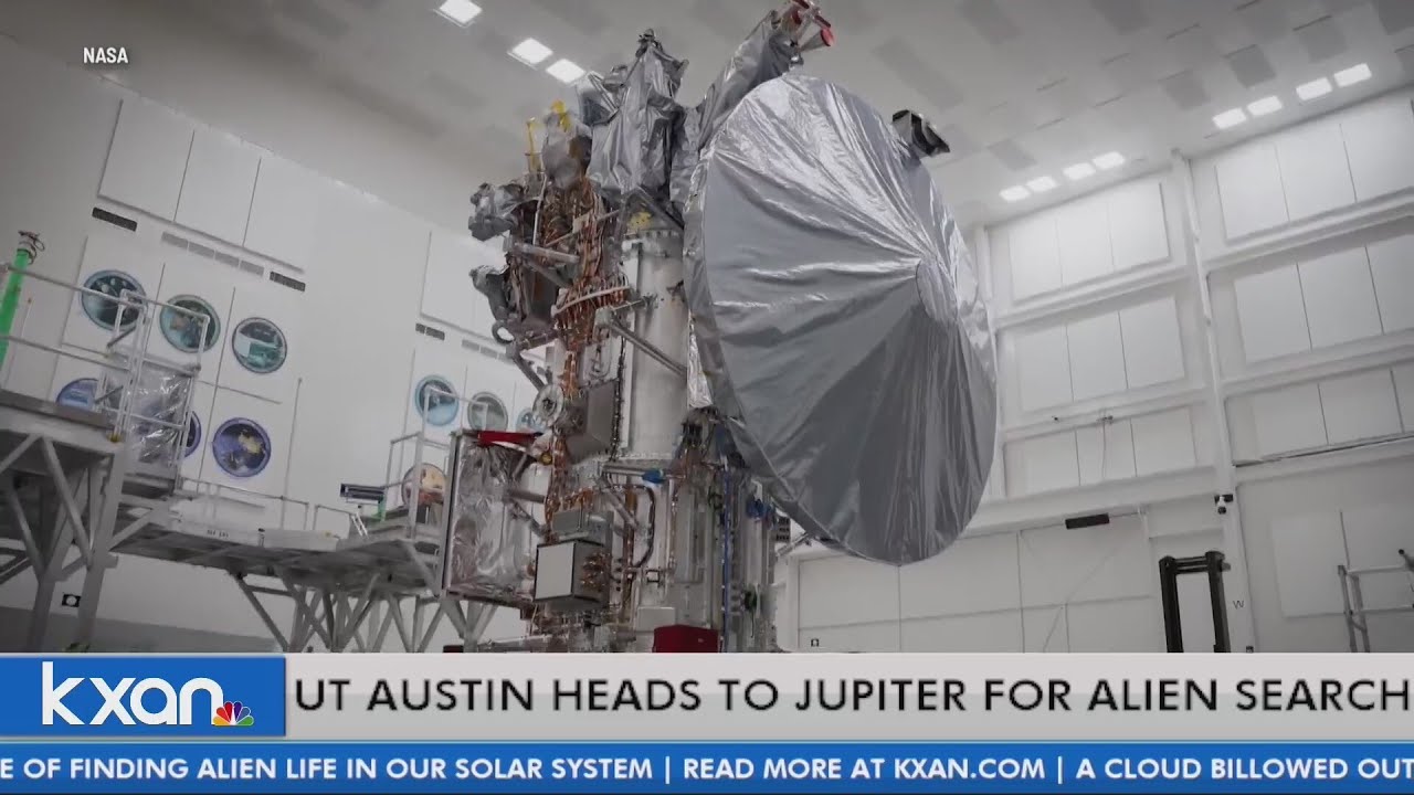 The Space Space: UT Austin head to Jupiter for alien search - YouTube