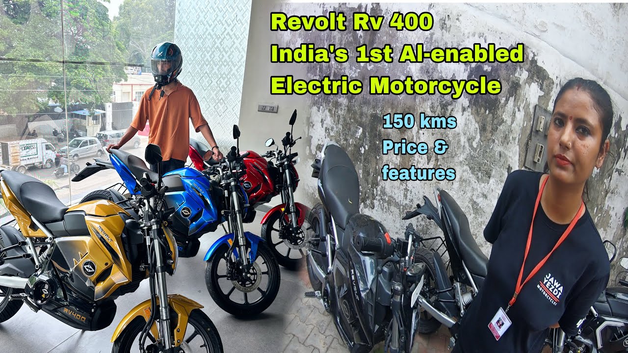 Revolt Rv 400 2024 Electric bike Ride Review ||Features & price mileage ...
