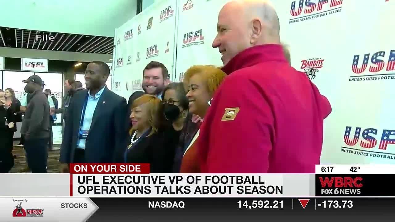 UFL Executive VP of Football Operations talks about upcoming season ...