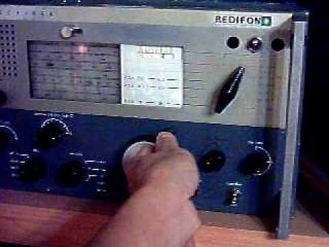 redifon 408 HF receiver - YouTube