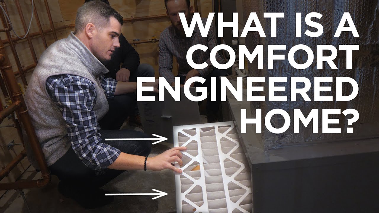 Walking through a comfort engineered HVAC system at NS Builders Lake ...