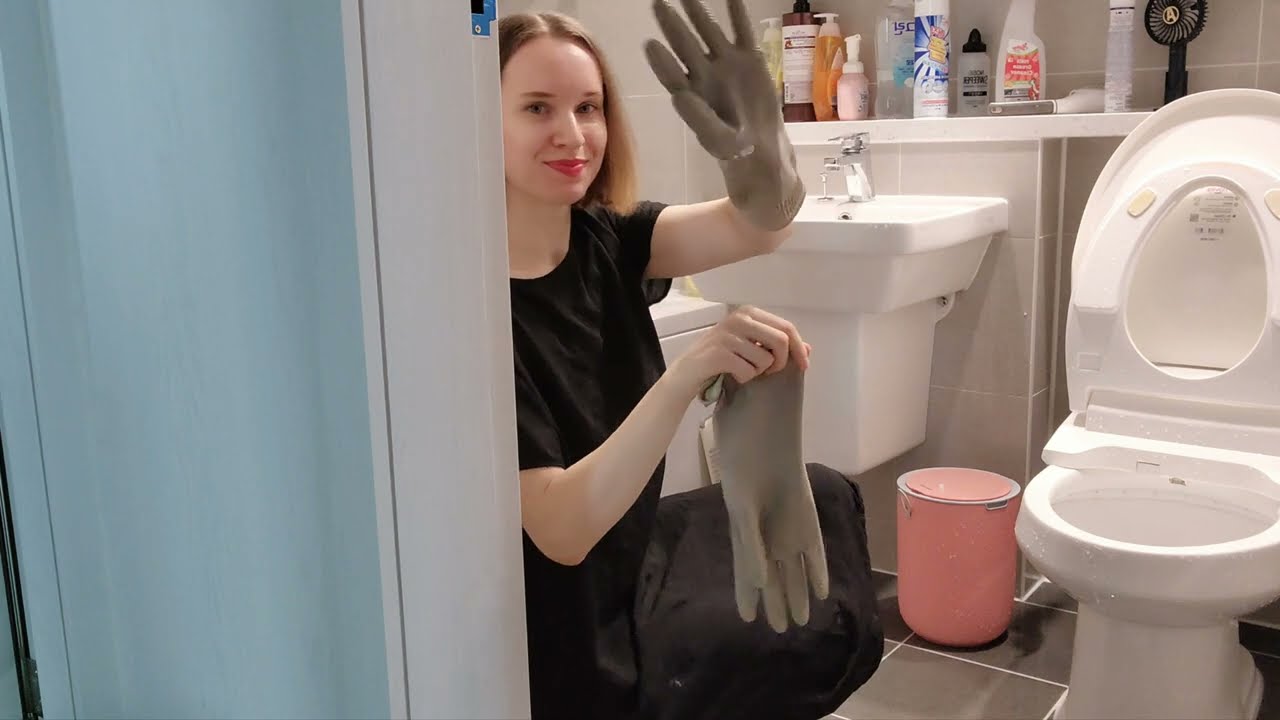 BATHROOM WET CLEANING - YouTube