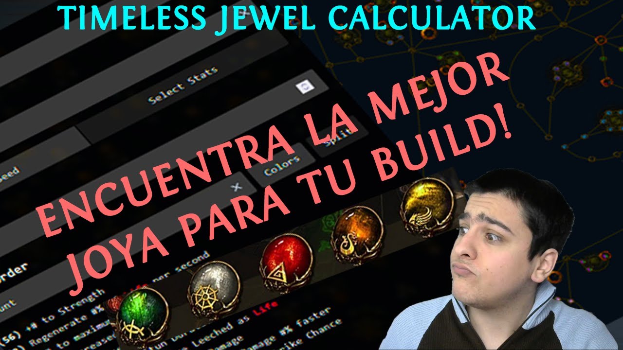 ENCUENTRA LA MEJOR JEWEL PARA TU BUILD! Timeless Jewel Calculator ...