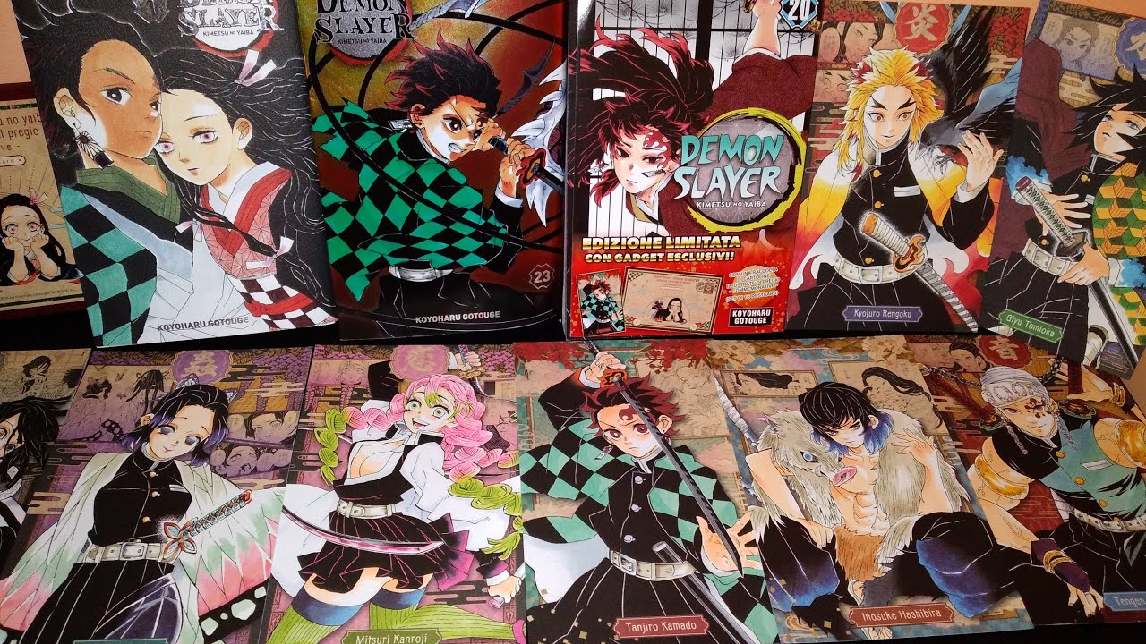 Manga Haul #67 - Demon Slayer Limited Collector's Edition Volumes ...