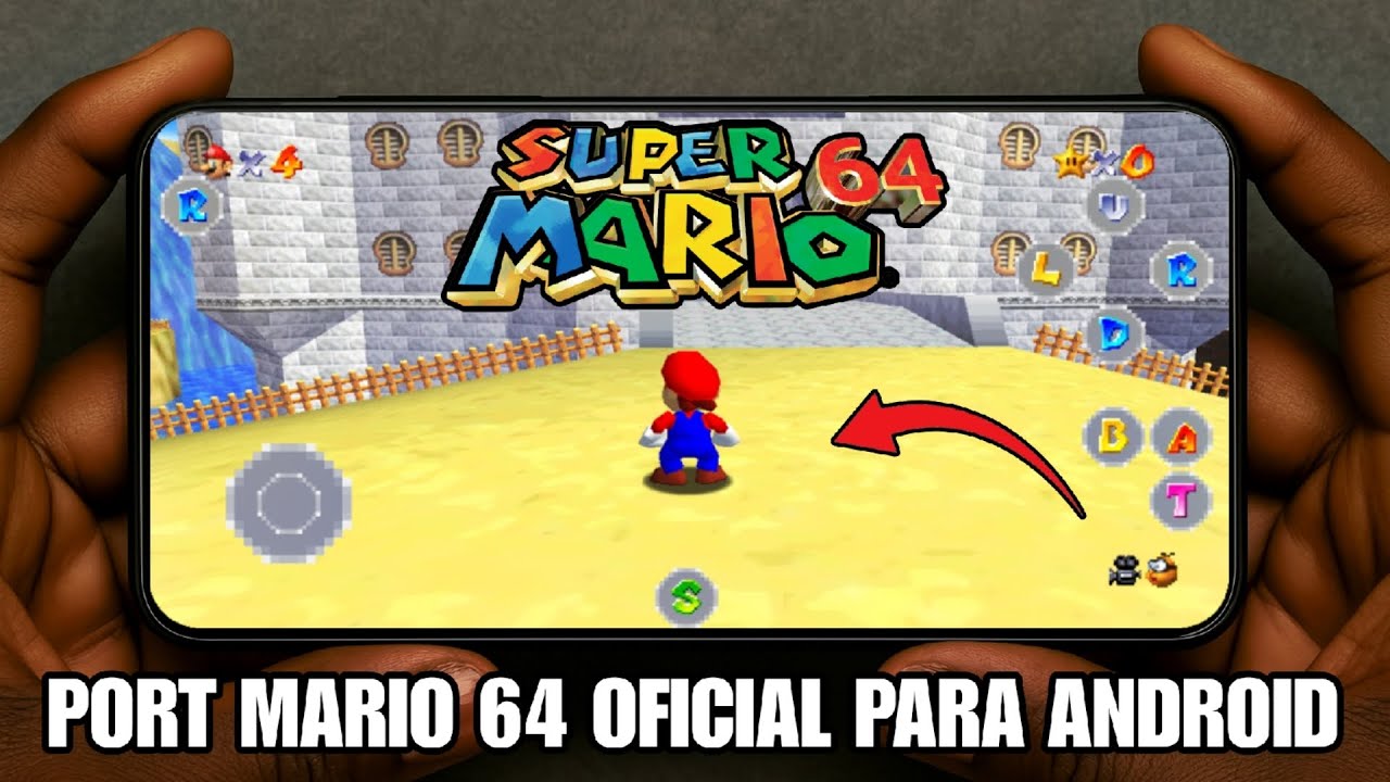 INCRÍVEL!!! SUPER MARIO 64 HD PORT PARA ANDROID 2025 GAMEPLAY - YouTube